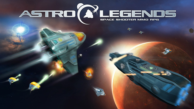 Astro Legends - Space Shooter MMO RPG Game